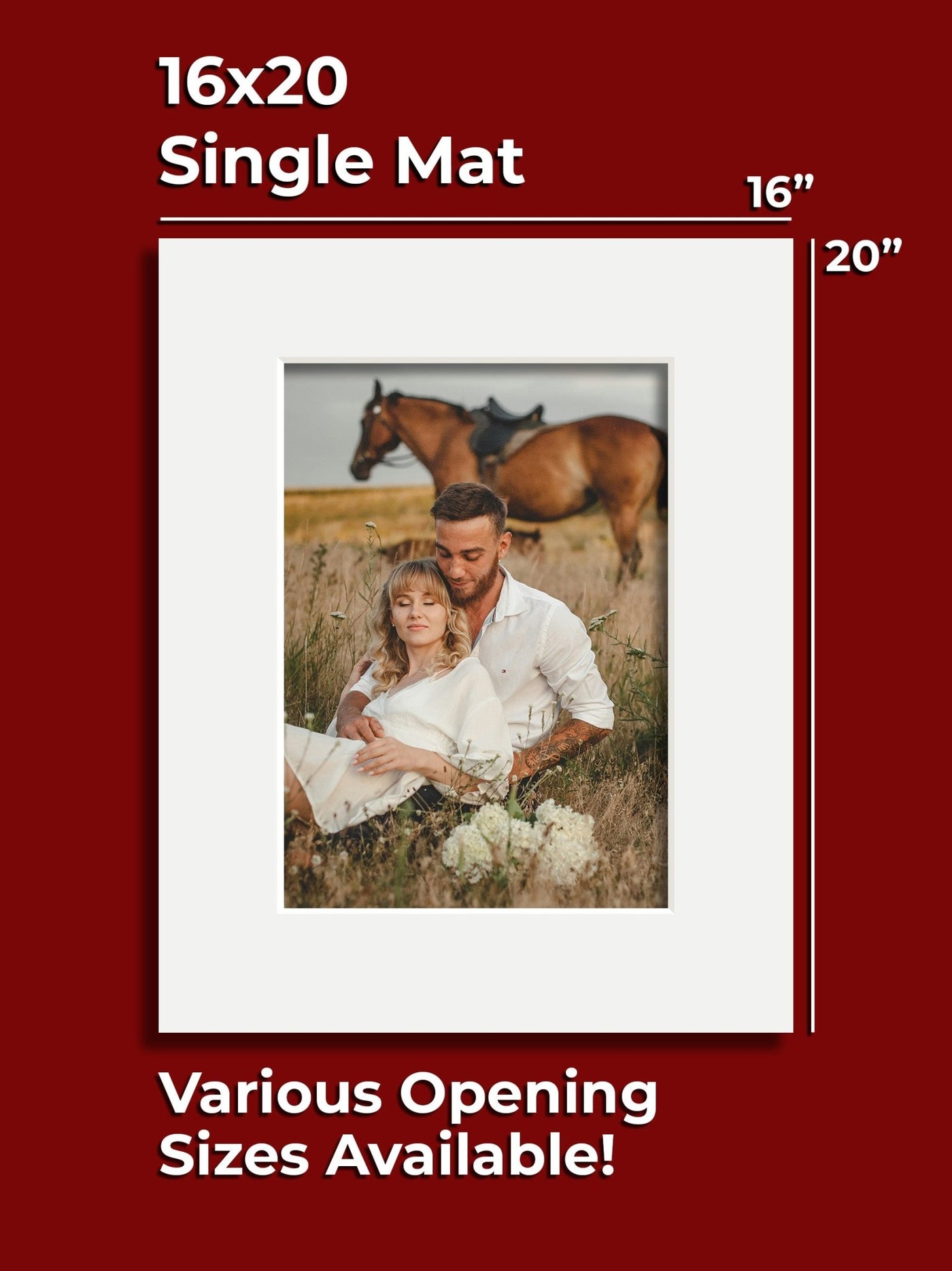 Decorative Series Single Mat 16" x 20" - Enhance Your Space